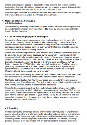 procedure manual template